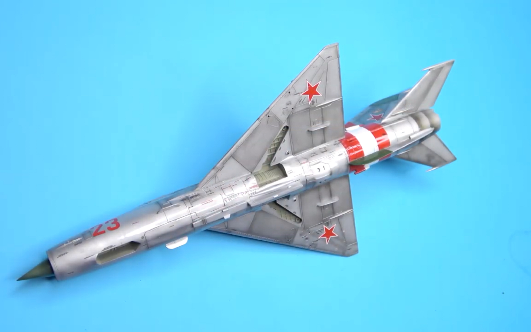 【军模教程】米格21MF 1:48(第三集 喷涂)