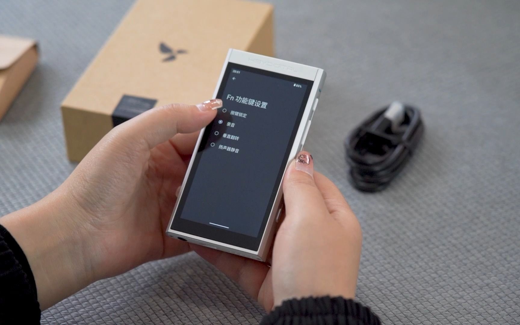 星海贝M300便携式安卓播放器开箱实测