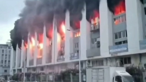 ...解放前。安全生产才是企业的生命线! #消防安全不容忽视 #火灾现场