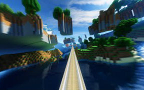 『我的世界Minecraft』铁路旁的奇妙风景V3