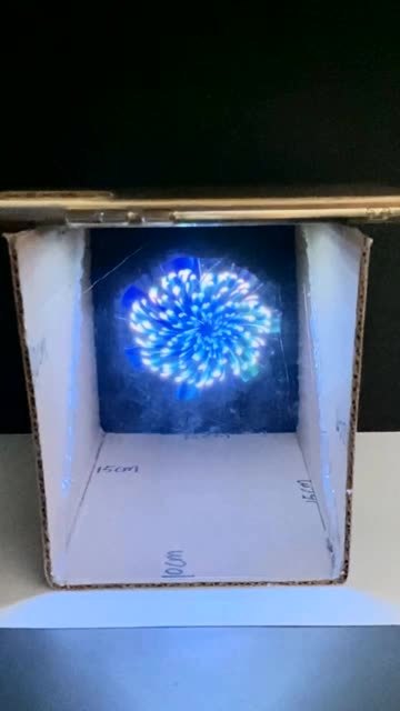 自制简易3D投影仪,太震撼了