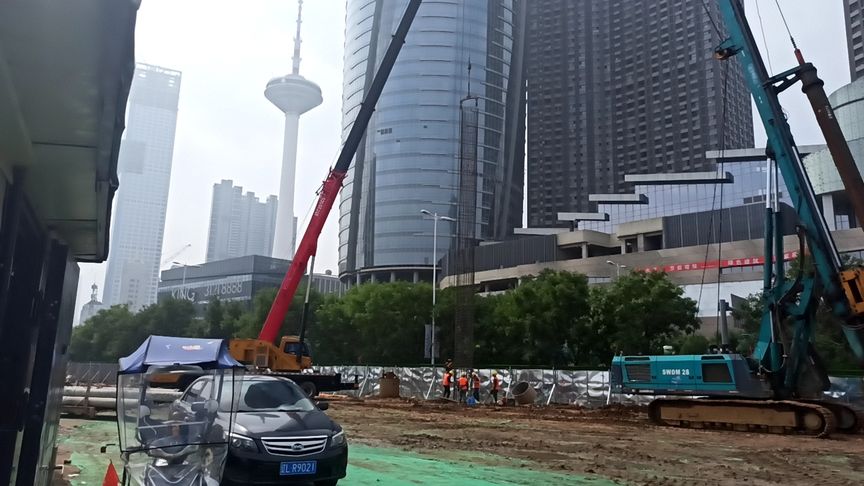 桩基钢筋笼六点吊装安放施工方法