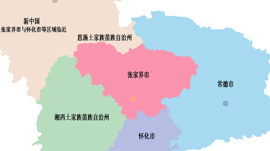 湖南·张家界-历史沿革-地图动画