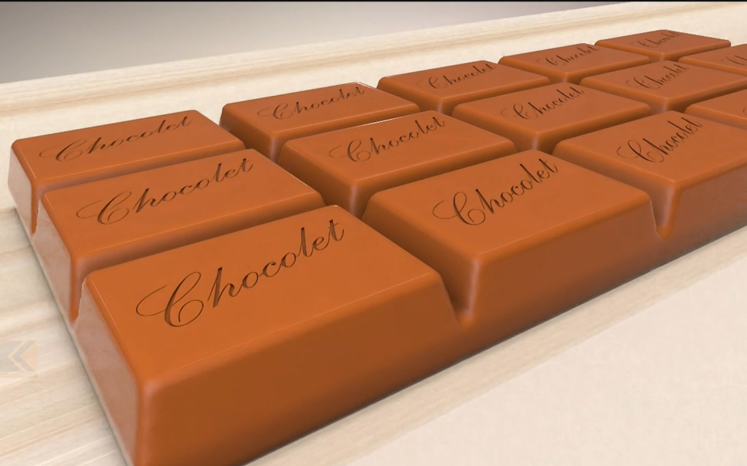 【C4D教程】体积建模制作巧克力