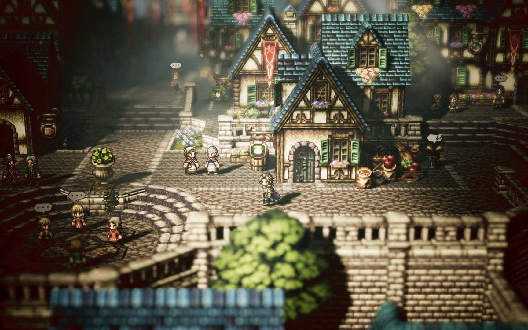 Unity UE4教程:复刻八方旅人画面 高精度像素风格HD-2D