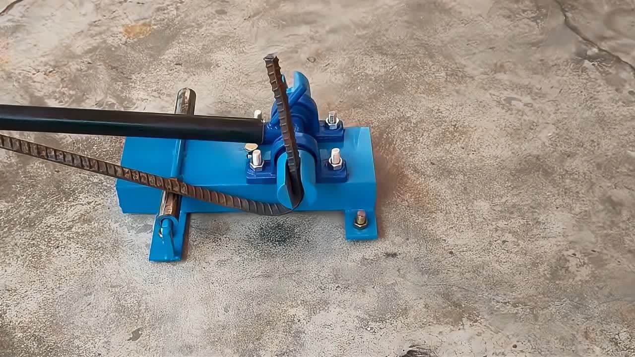 教你做个手动弯管机,方便又实用,我怎么没有想到!