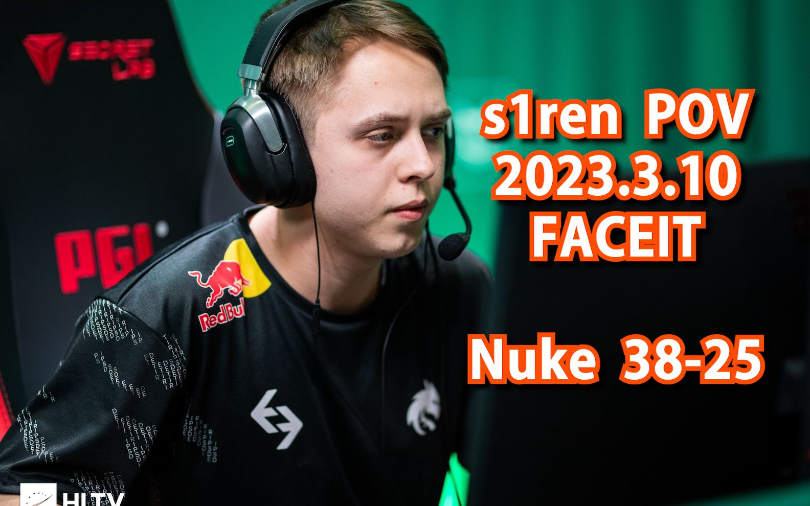 【CS:GO】s1ren POV 2023.3.10 FACEIT