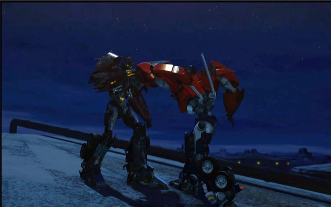 动漫【变形金刚 领袖之证】34 擎天柱VS擎天柱