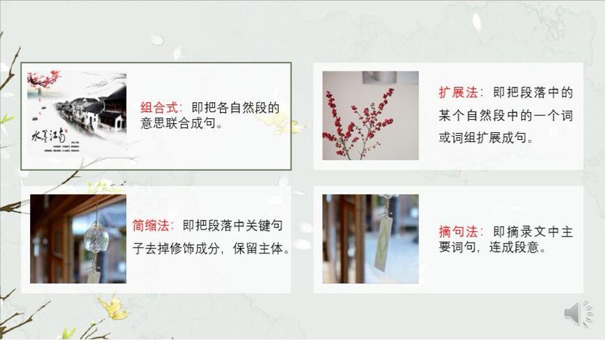 中小学生阅读理解训练解题技巧之概括段意的方法