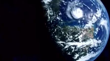 小行星撞击地球发生海啸,这就是地球末日