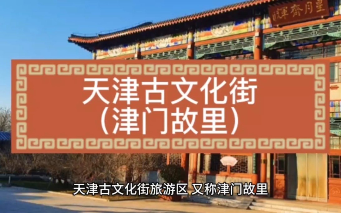 5A级景区-天津古文化街(津门故里)