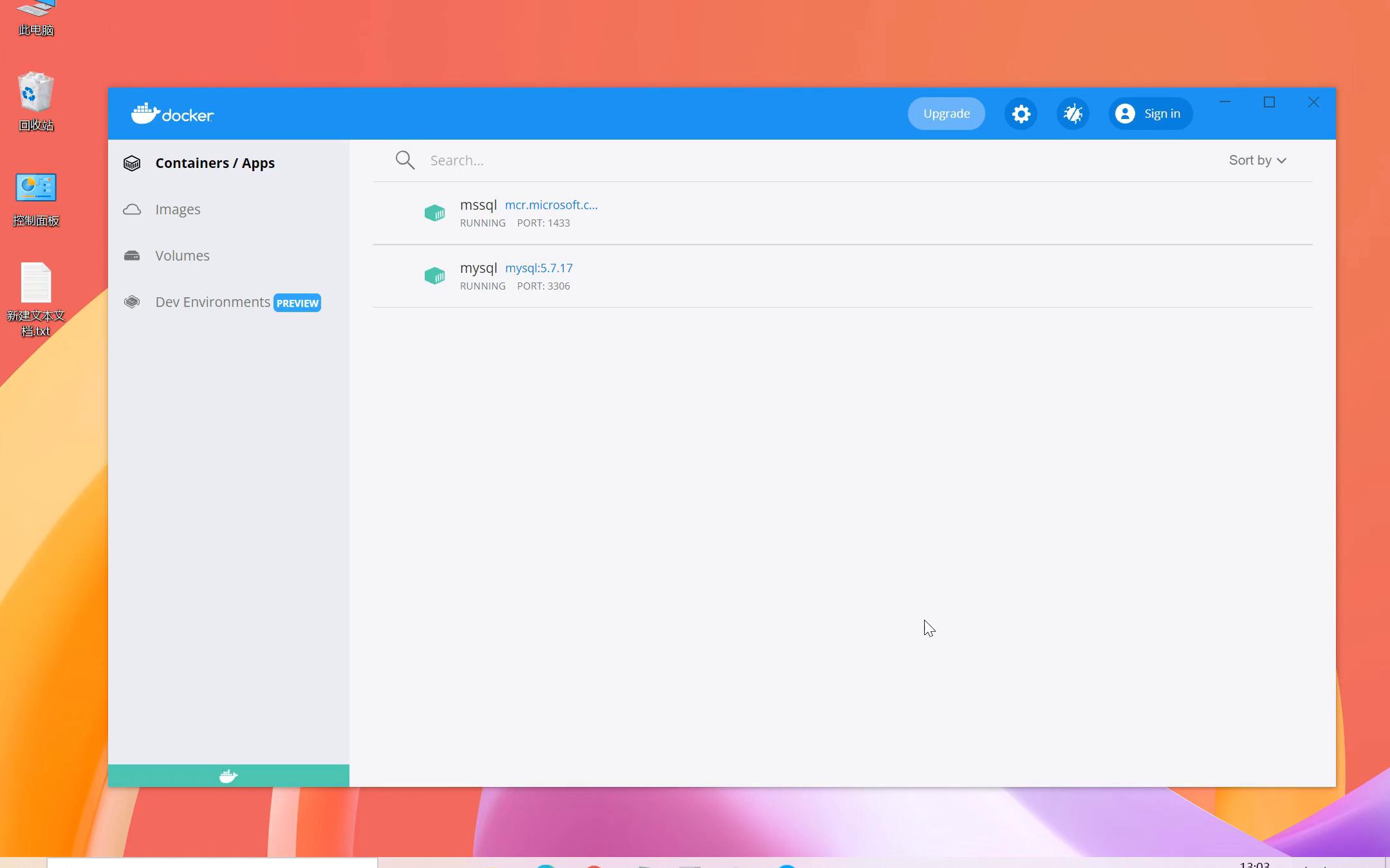 如何使用docker 急速安装数据库(mysql&mssql)