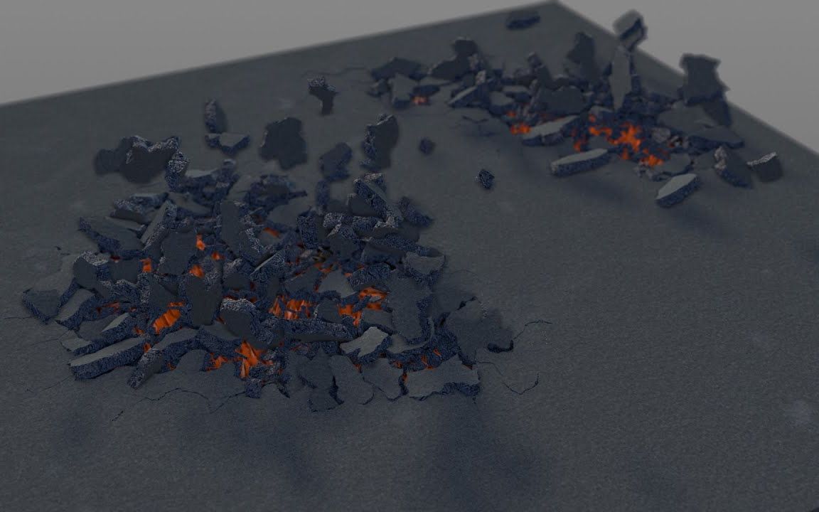 【C4D小技巧 投射权重到动画中】【C4D投射动画】【C4D制作碎裂...