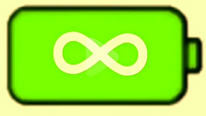 标有无限符号的电池