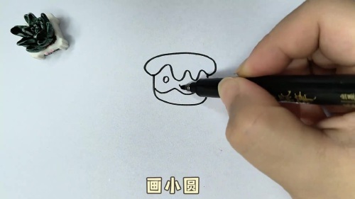 绘画蛋糕怎么画?蛋糕简笔画的画法