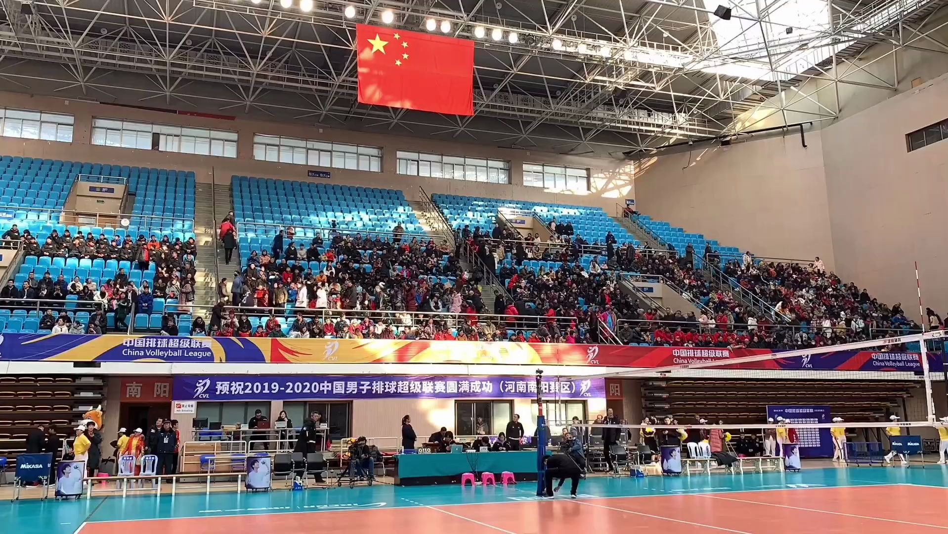 【19-20排超联赛】 2019-2020中国男子排球超级联赛开幕式于历史...