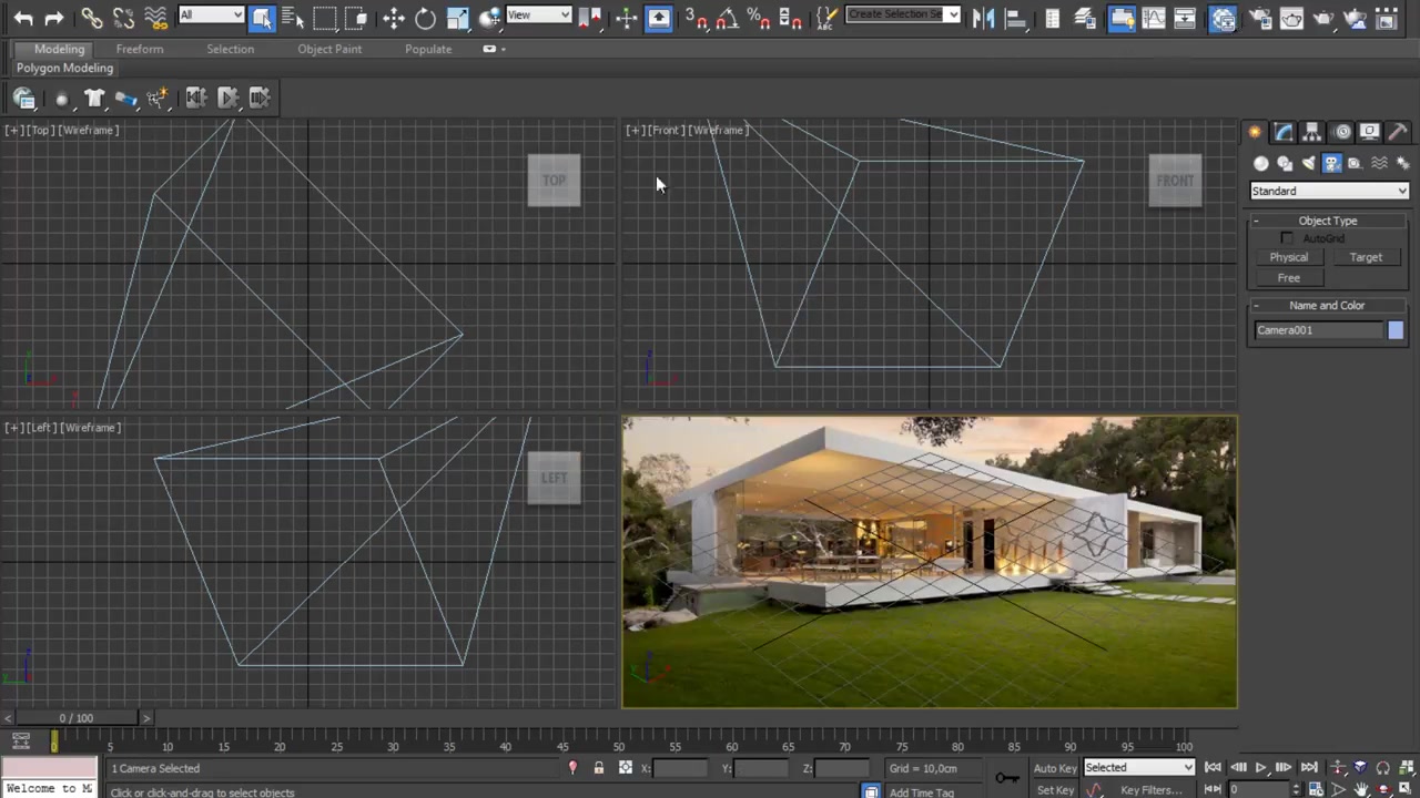 3ds max 2016相机匹配教程