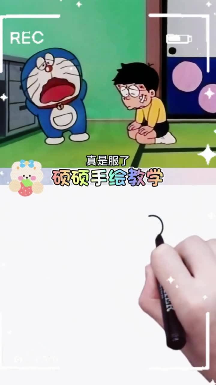 才艺:hello Kitty 简笔画来喽