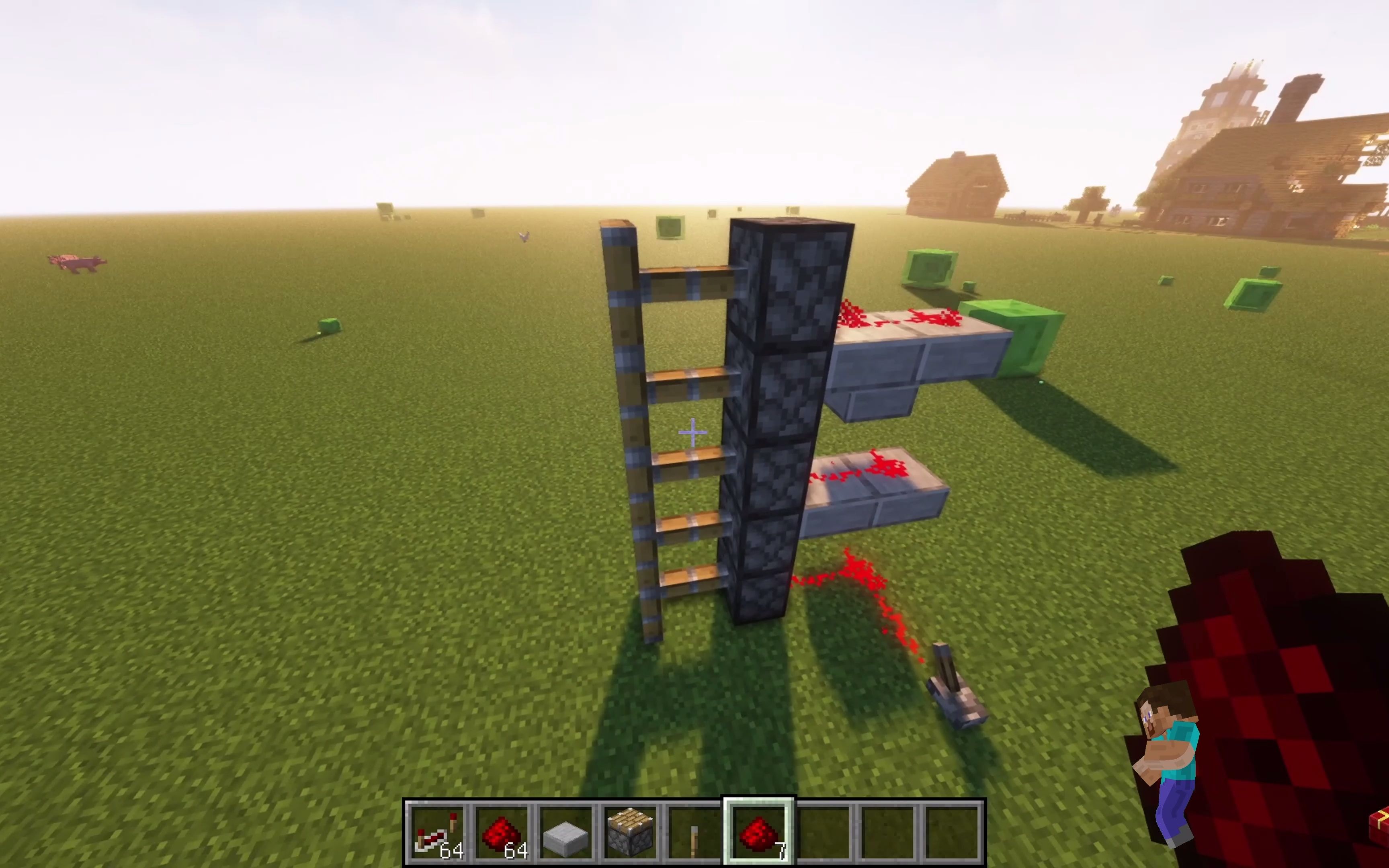 我的世界32色彩虹信标教程_我的世界_演示