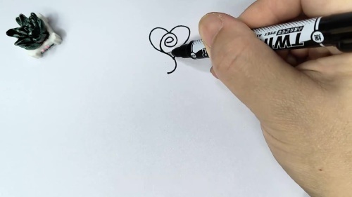 玫瑰花怎么画?玫瑰花简笔画的画法,简单易学