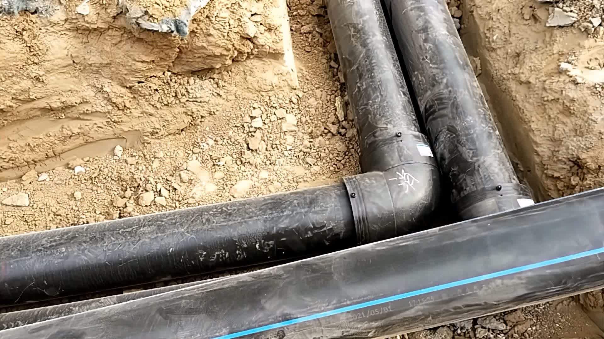 是谁创造了电熔法,热熔工地大粗管可真省事