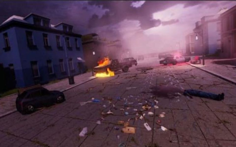 【Unity】Kevi《Unity 粒子系统进行末日城市关卡设计》(中英双字)