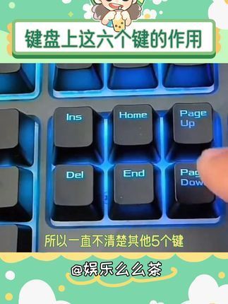 电脑上的这些键,原来是这个作用呀~ #内容启发搜索 #键盘 #电脑 #科普
