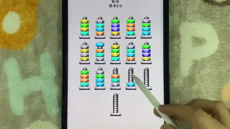 分类好全部螺丝