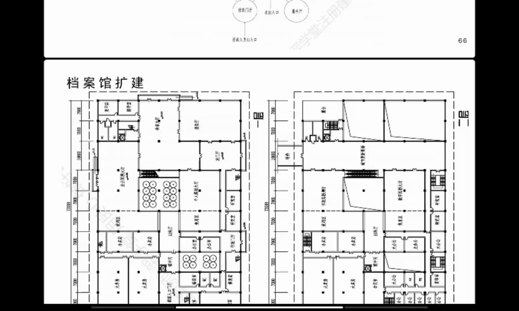 一注总结-档案馆小房间分区