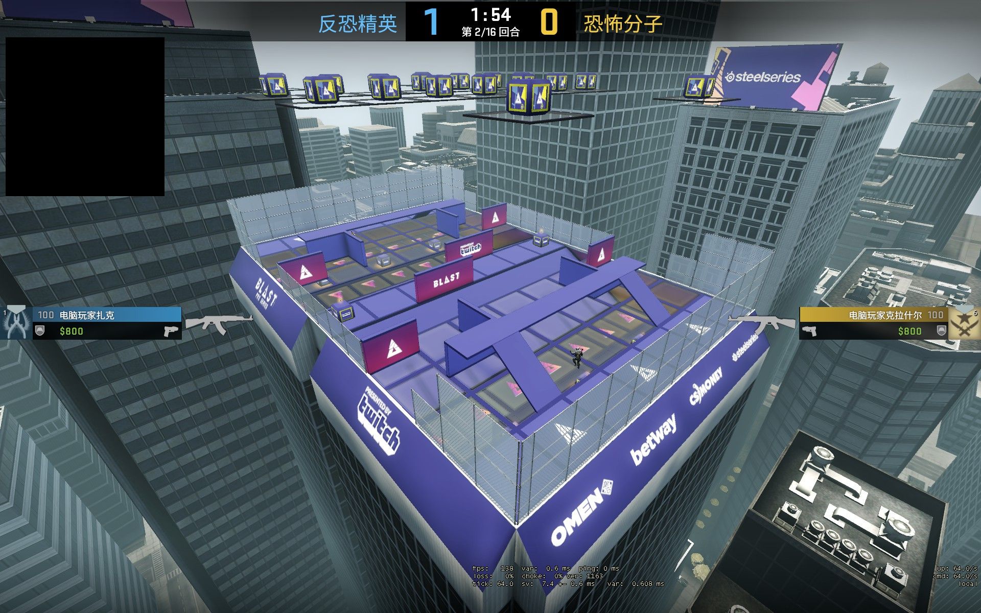 【CSGO】1v1.cfg 成为单挑的神,备战BLAST表演赛!学到了,这就去和...