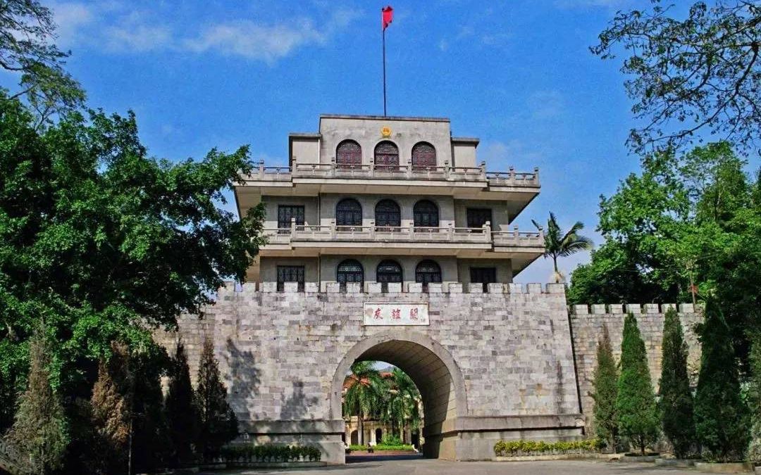 3d one 期末建模作品《广西友谊关》制作过程(步骤)视频2(作品为校级...