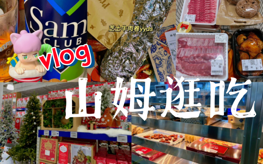 ...去山姆采购|瑞士卷和麻薯都降价啦|芝士牛肉卷yyds|热狗套餐巨划算