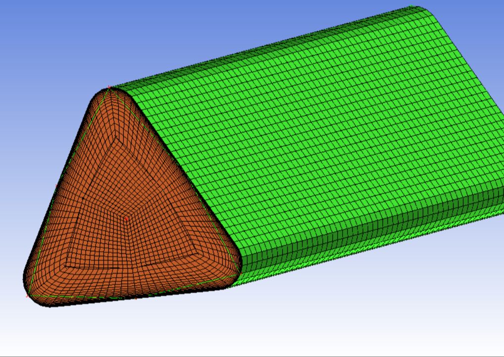 ICEM三角管道结构化网格生成