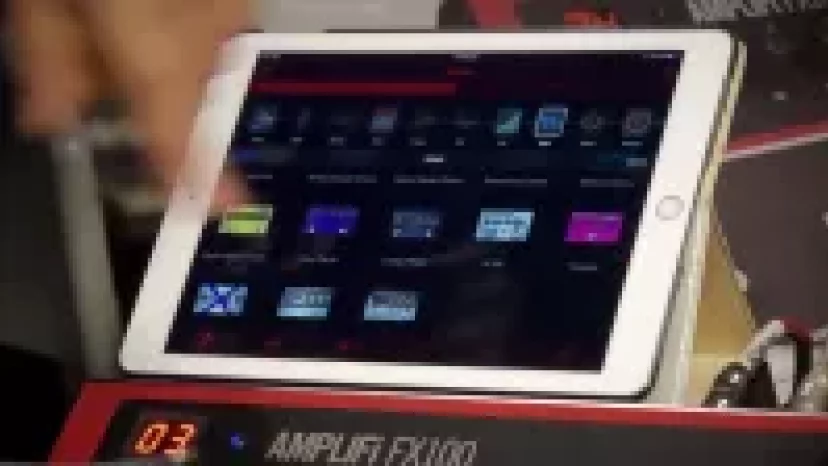 ...第144集 APP与硬件完美结合的Line6 AMPLIFi FX100吉他效果器评测