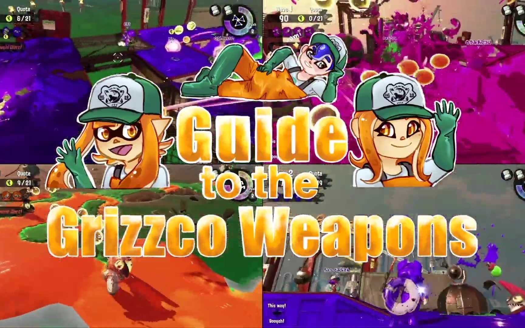 【Splatoon2中音】熊武器的完全教程 -EV_cannot_aim