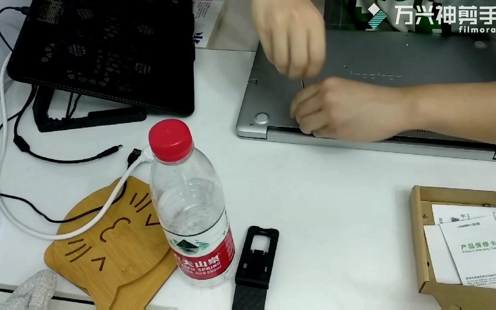 【小雨上手测】戴尔灵越5000 AMD R5-2500U笔记本加装机械硬盘视频