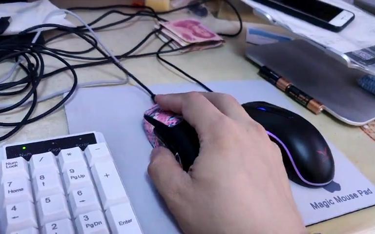 捡漏二手罗技GPW游戏鼠标,橘子哥的梦想鼠标开箱了