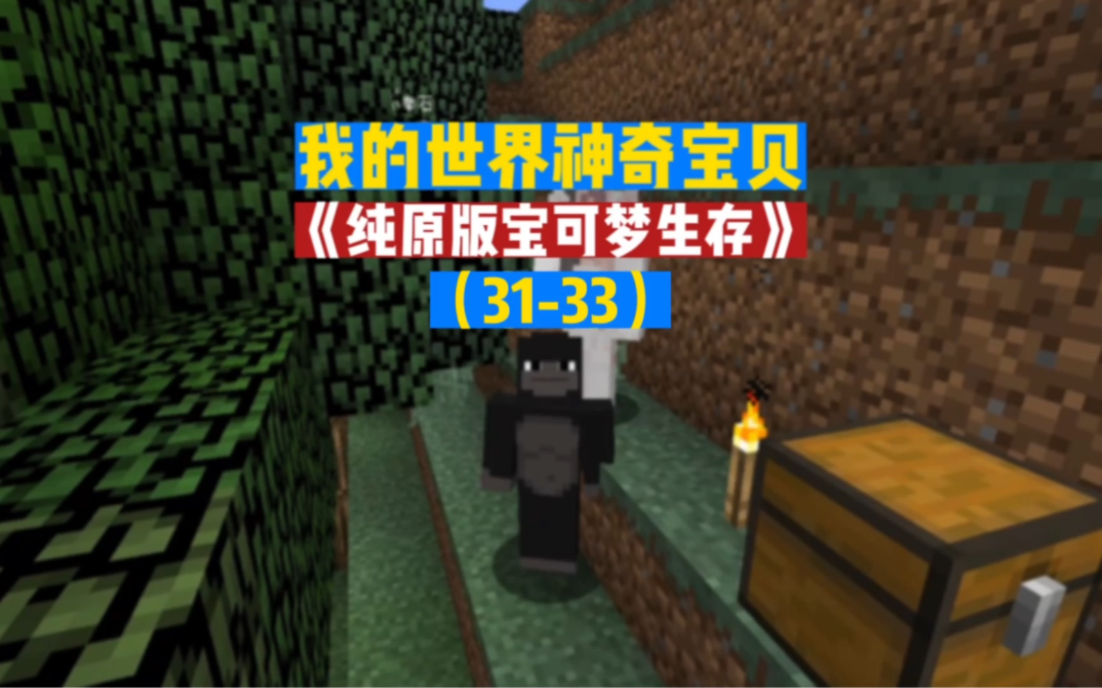 我的世界宝可梦纯原版生存:集齐小智的全部精灵!