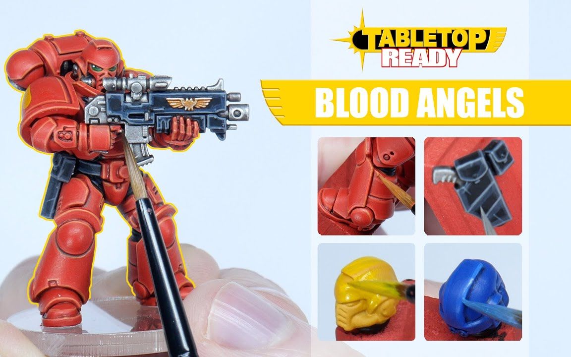 【嗯翻熟肉】如何涂装圣血天使仲裁者