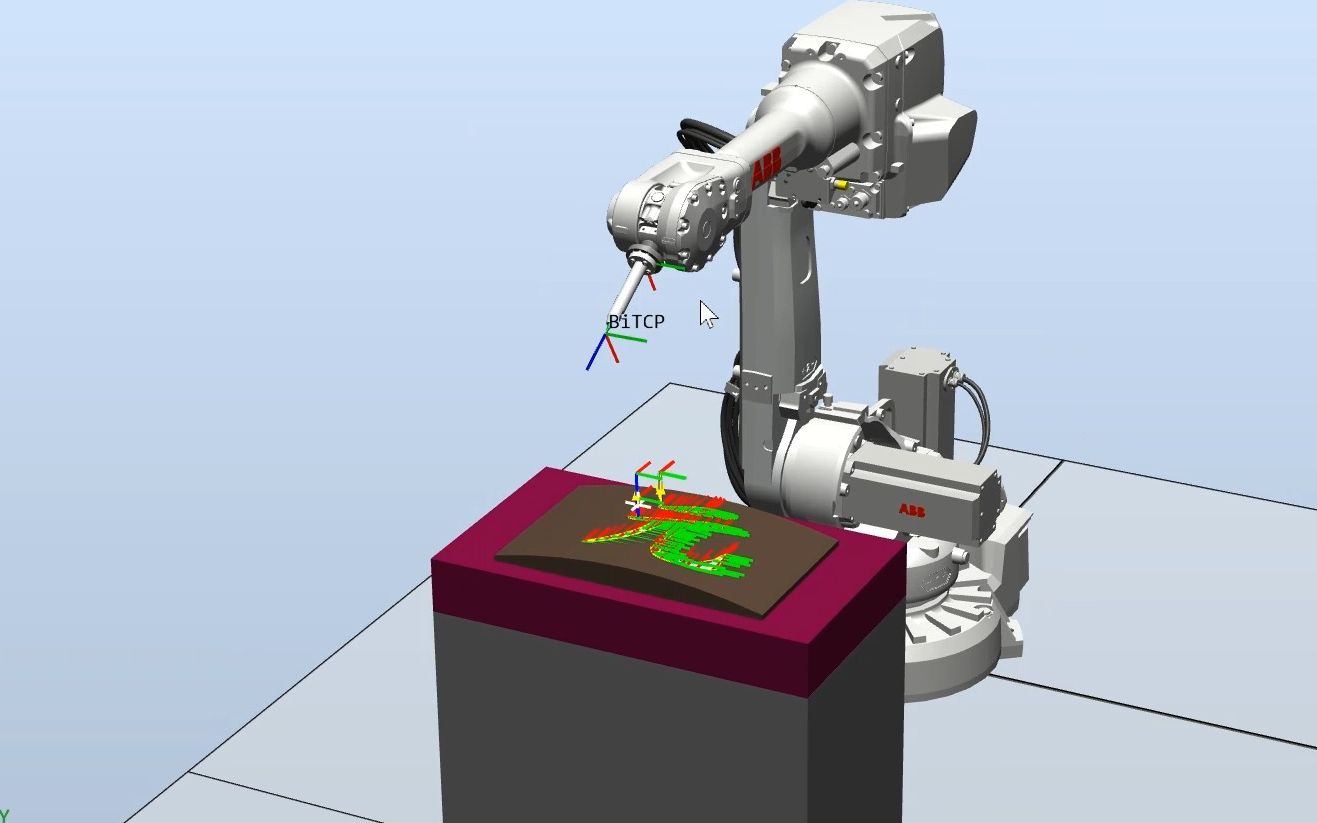 ABB机器人RobotStudio汉字模型书写大作业全程教学