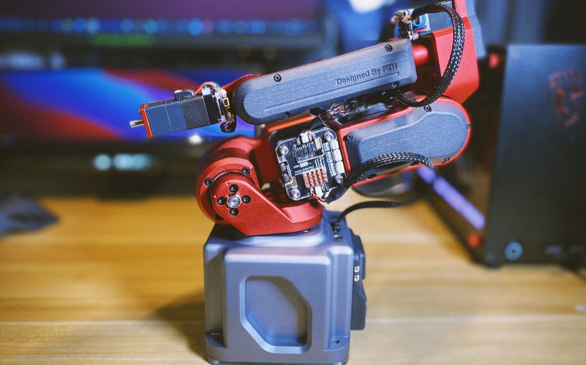 【自制】我造了一台钢铁侠的迷你机械臂 !【硬核】