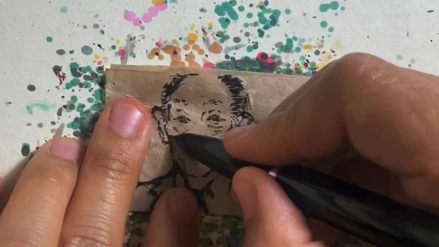 #画画 缅怀#袁隆平杂交水稻之父