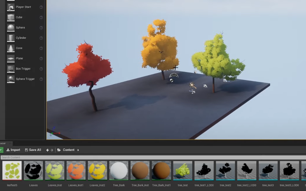 Houdini UE4教程_风格化树木制作