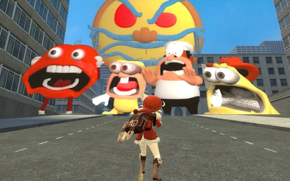 披萨塔追逐战 | Gmod