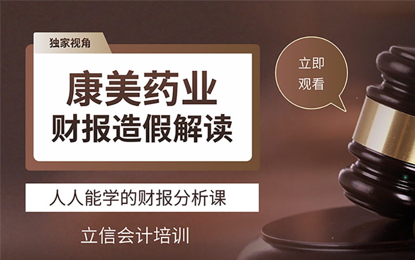 康美药业财务造假深度解读(下)