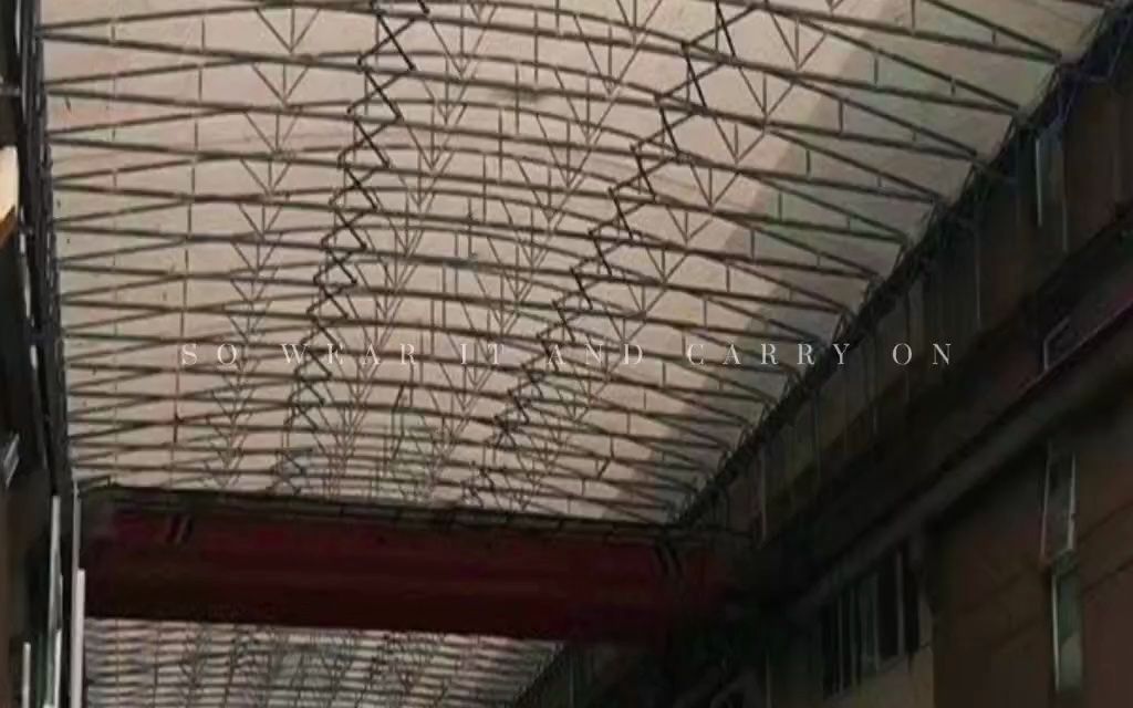 桂林灌阳-户外电动折叠篷-电动遮阳雨棚-电动停车棚-索腾蓬业#雨棚...