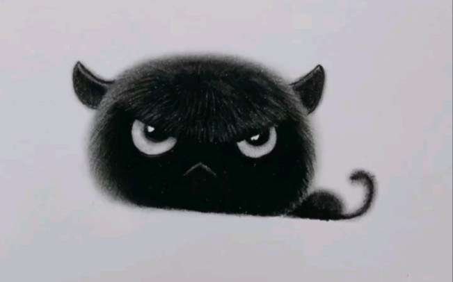 【素描猫咪教程】这个真的是超级超级简单了