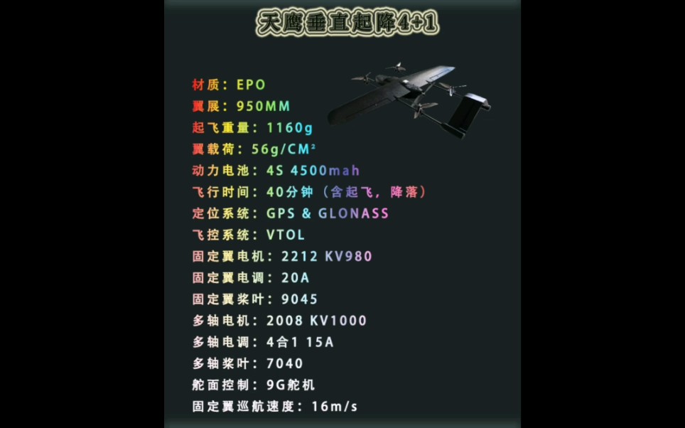 天鹰垂直起降飞机与电脑地面站无线连接以及飞行模式设置