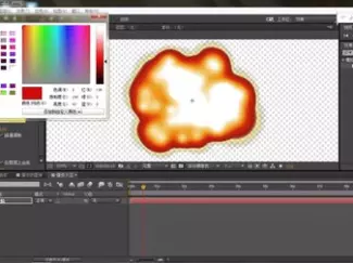 【AE教程】星球爆炸效果