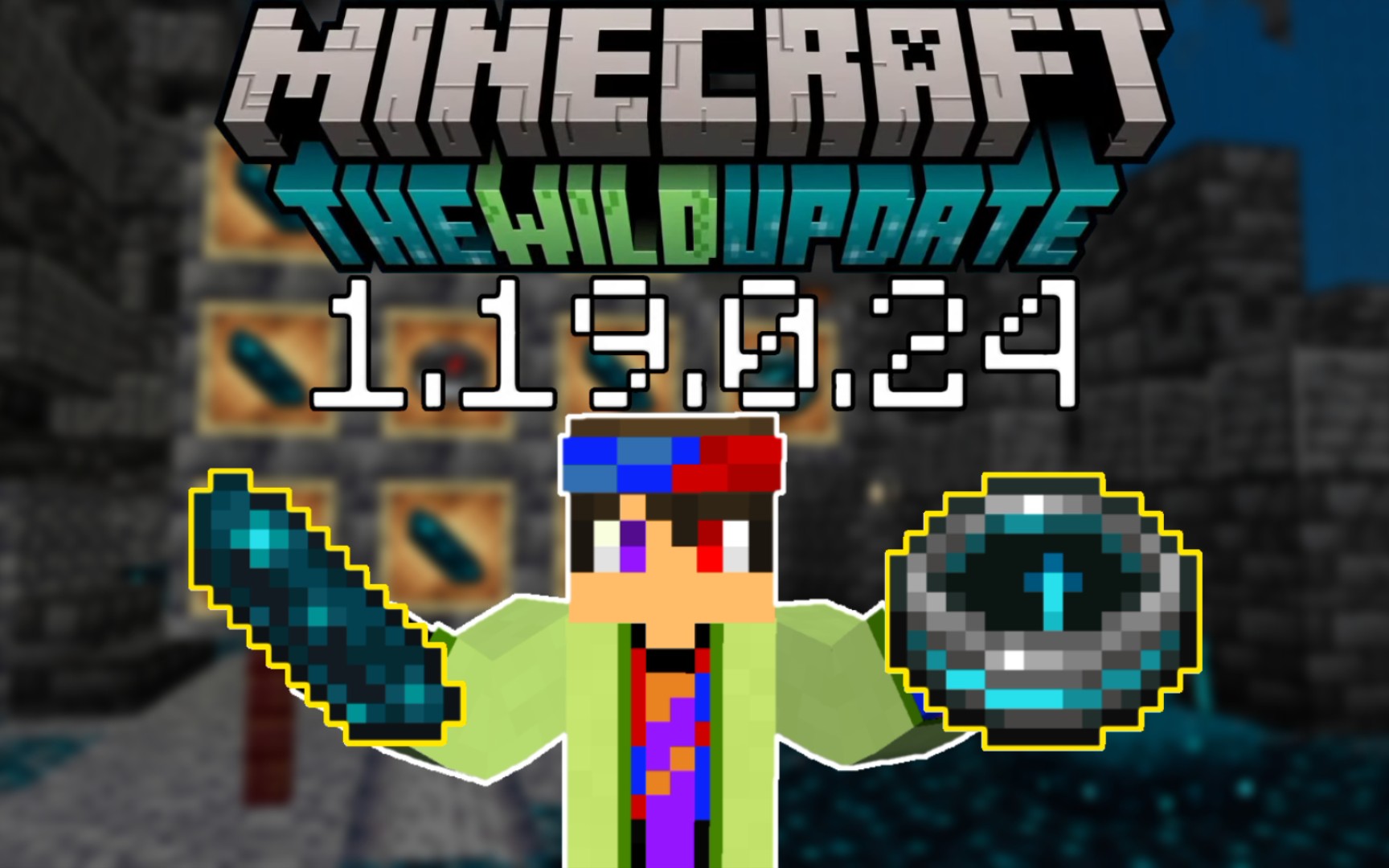我的世界1.19追溯罗盘!基岩版1.19.0.24版本更新介绍:回响碎片追溯...